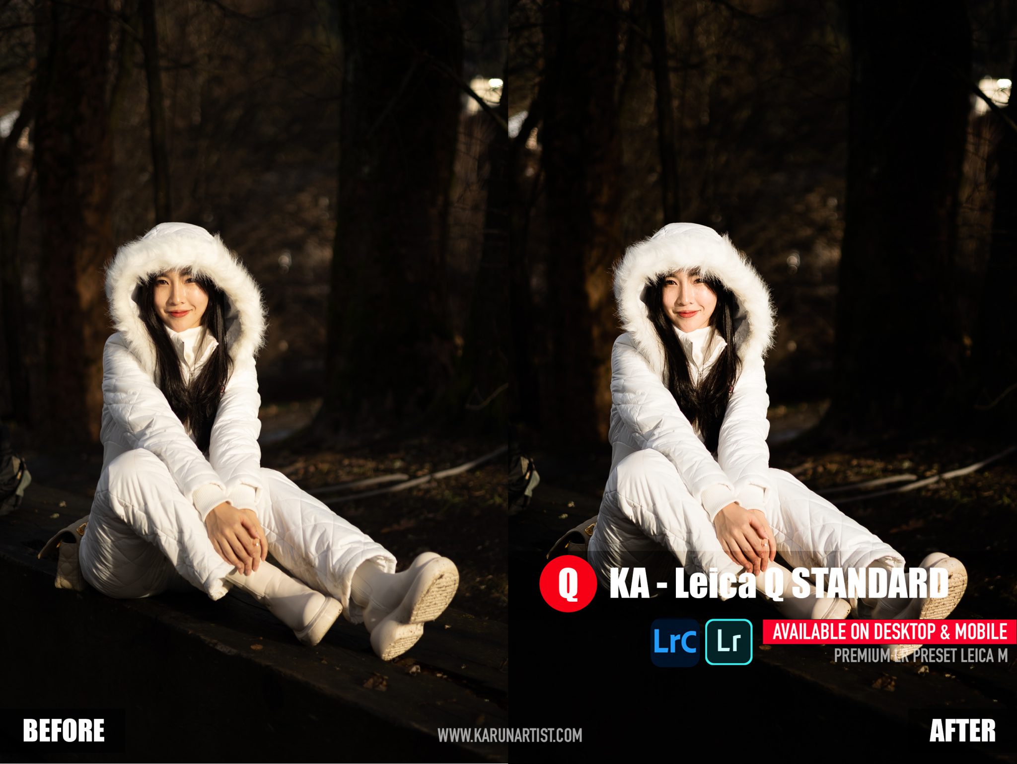 แต่งรูป Lightroom Leica Color Profile Preset 2023